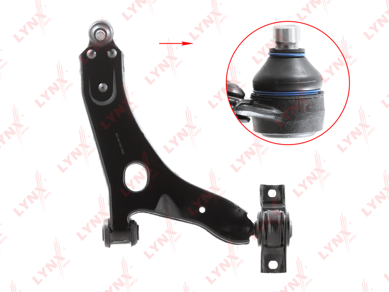 LYNXAUTO c5091r (1073214 / 1090730 / 1138160) рычаг нижний r / перед. подв. Ford (Форд) Focus (Фокус) I 1.4-2.0 98
