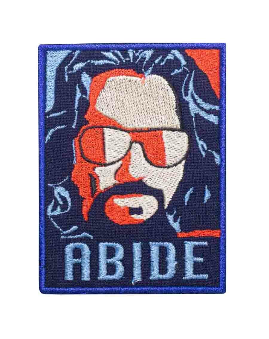 Шеврон на липучке Strike "Большой Лебовски. ABIDE"