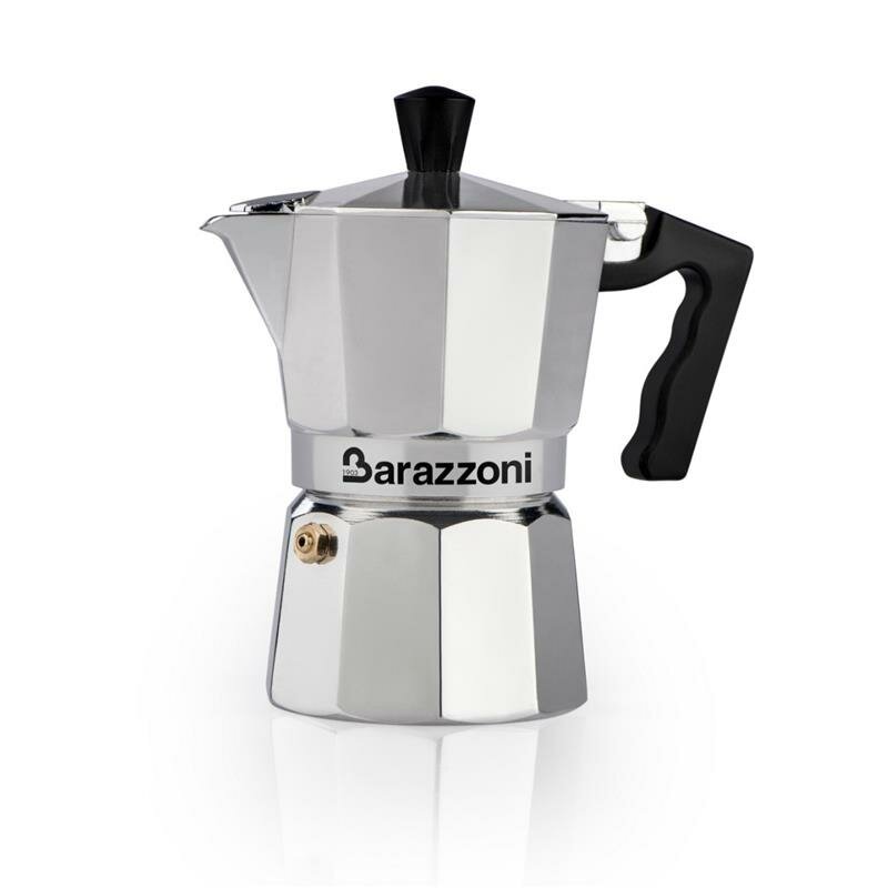 Barazzoni Гейзерная кофеварка на 2 чашки Alluminium 14.5 см (830005502)