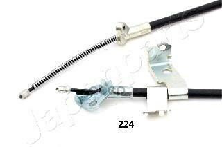 Трос ручного тормоза Toyota Yaris 99- Japanparts арт. BC224
