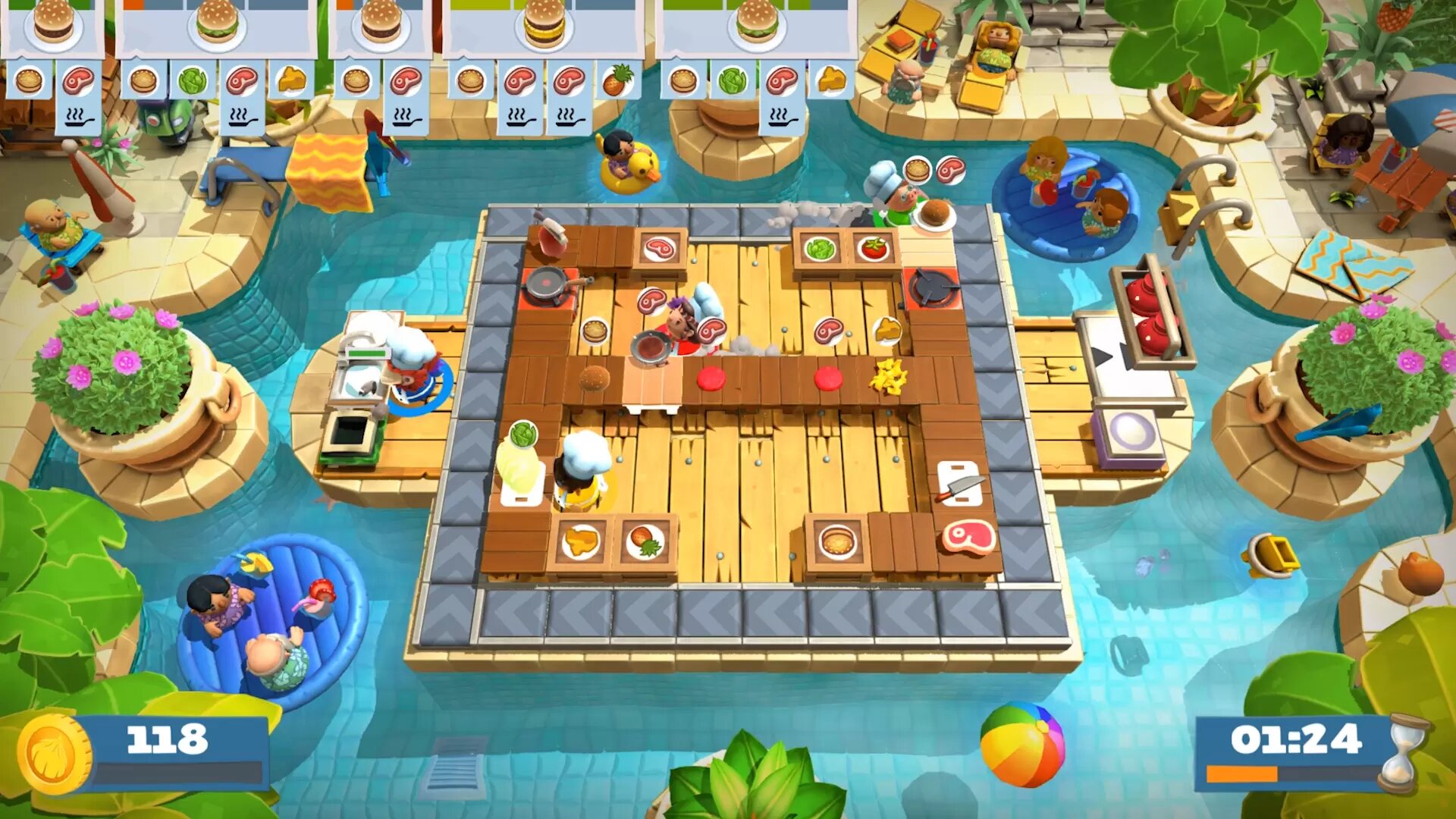 Overcooked! 2 - Surf 'n' Turf [STEAM / Россия и СНГ] — фото 1