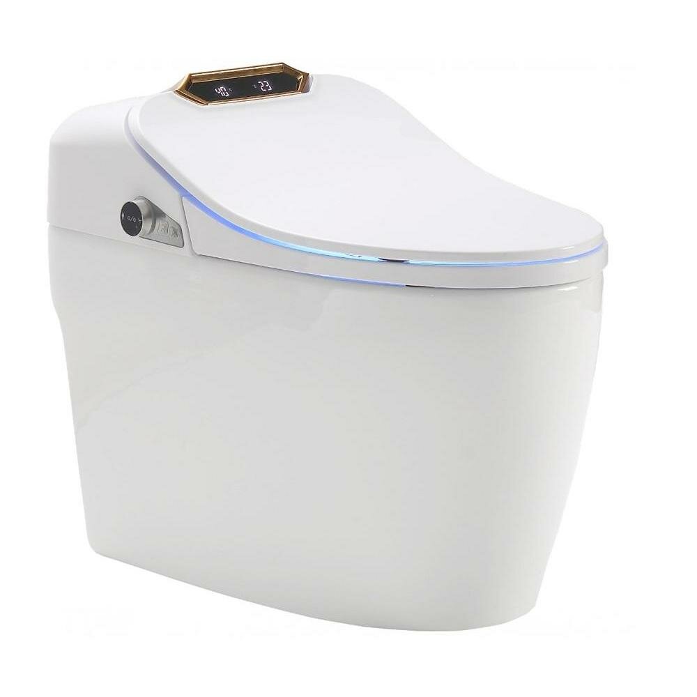 Электронный приставной унитаз-биде TIMO TE-731, белый