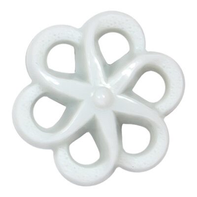 Пуговица "Gamma" AY 9906 24 " ( 15 мм) № D501 белый