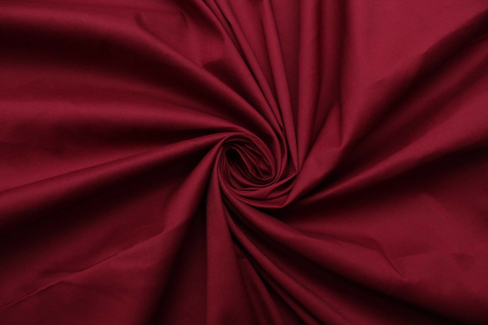 Ткань Хлопок-стрейч бордовый, ш145см, 0,5 м