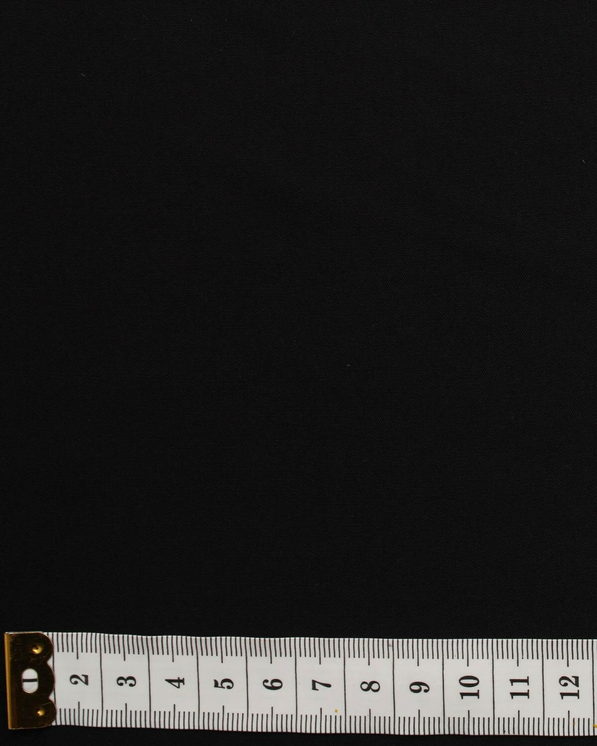 Ткань Вискоза плательная черная 180г/мп, 150 г/пм, ш138см, 0,5 м