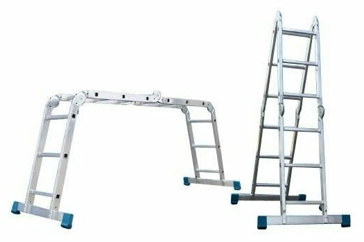 Лестница строительная Алюмет TL 4033 четырехсекционная