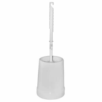 Ершик для унитаза напольный поставка керамическая "стакан" белый