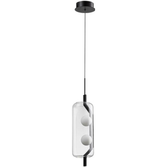 Подвесной светодиодный светильник Arte Lamp Geneva A2341SP-2BK