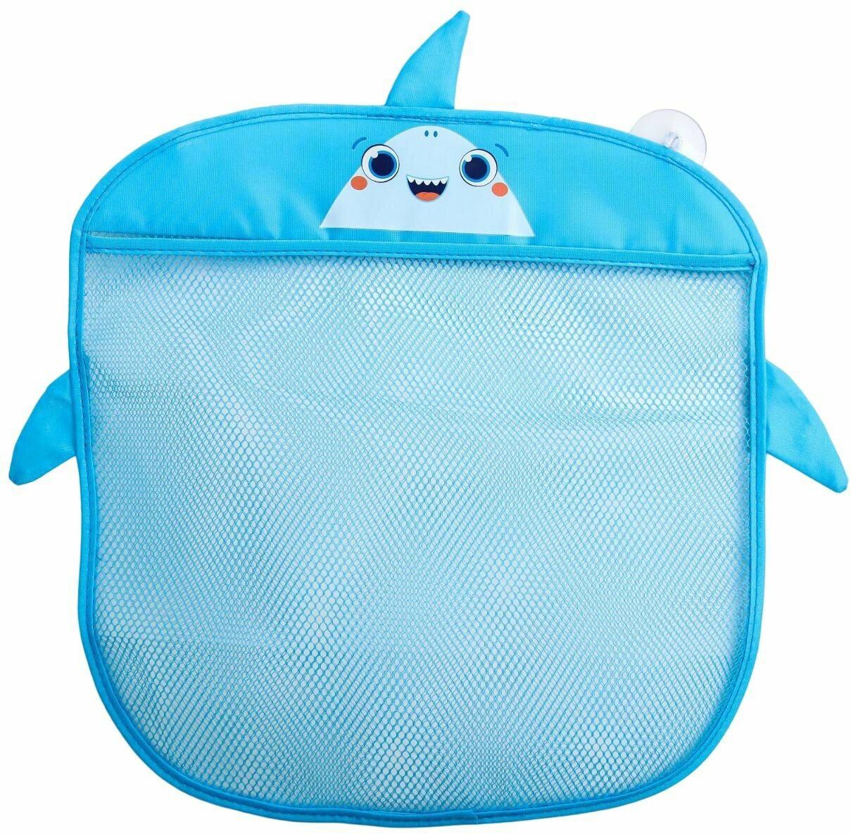 Сетка для хранения игрушек "Акула", сумочка-органайзер на присосках для детских принадлежностей в ванную и детскую комнату