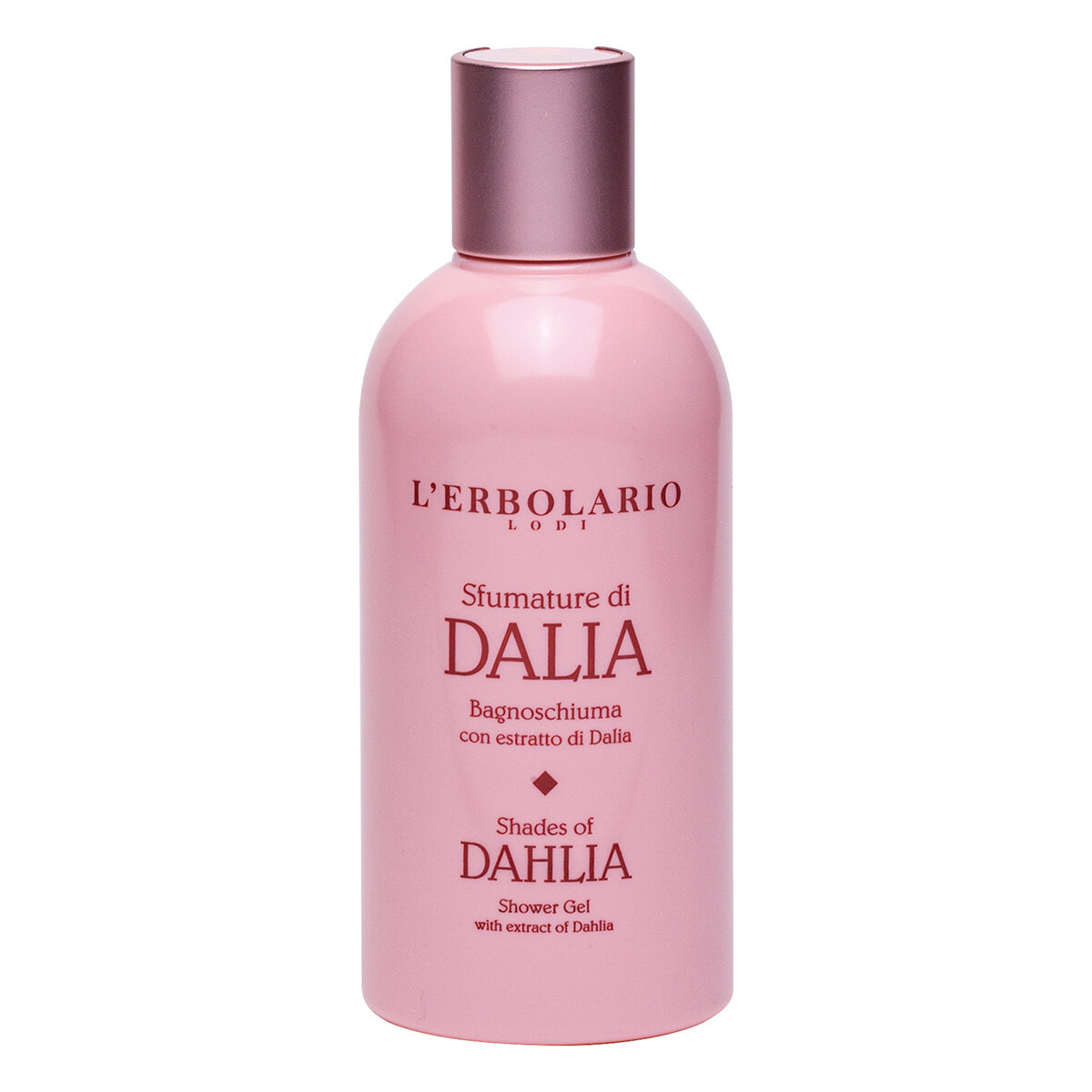 Гель для душа L`Erbolario Body Care Shades of Dahlia Shower Gel, Гель для душа с ароматом георгина, 250 мл
