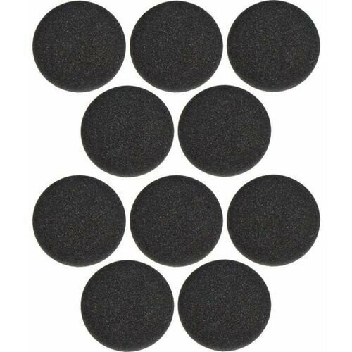 Поролоновые амбушюры для Jabra Evolve 20/30/40/65, в упаковке 10 шт.