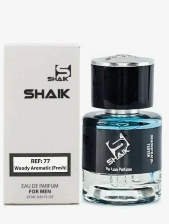 Парфюмерная вода Shaik № 77 FRESH, 25 мл.