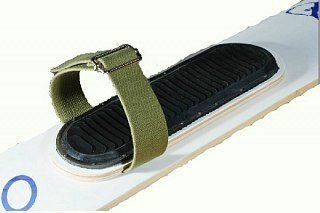Крепление лыжное охотник амортизатор, носковой ремень (брезент) №2