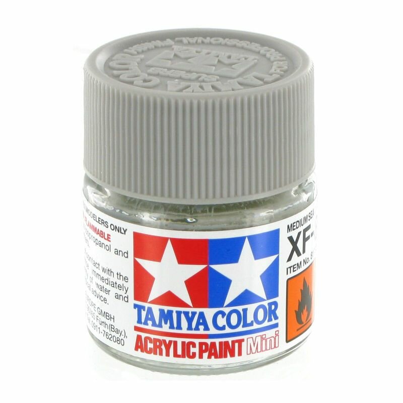81783 XF-83 Medium Sea Gray 2 RAF ( Средне-серая морская 2 Королевских воздушных сил ) акриловая краска объем 10мл.