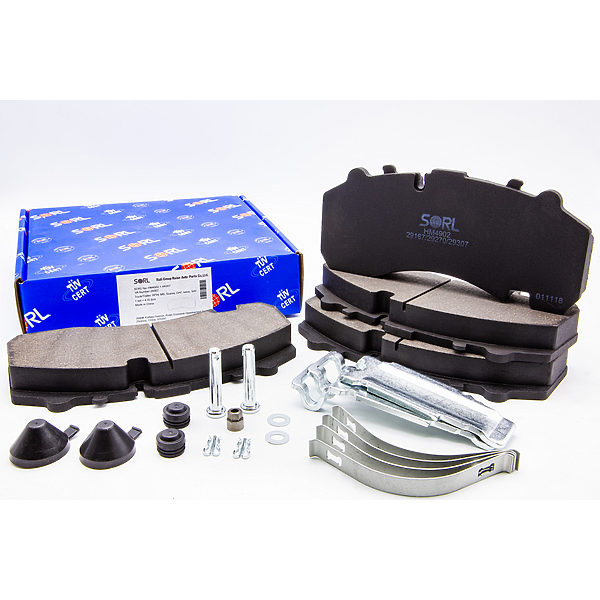 SORL HM4902+AK007 колодки тормозные дисковые\ bpw, knorr sb4345