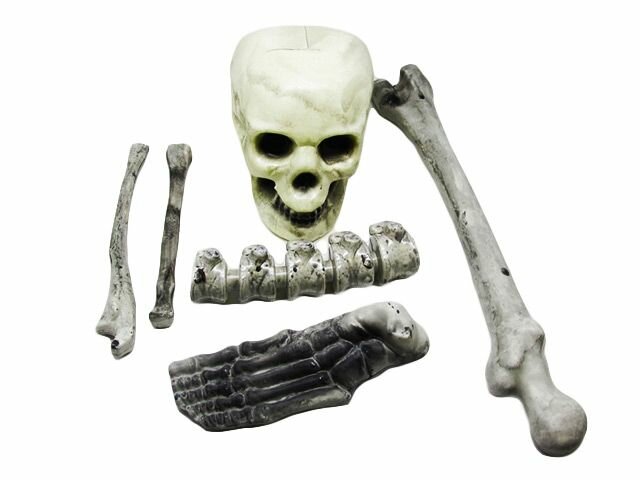 Украшение декоративное "Кости и Череп" I-Brigth Company, для Хэллоуина, пластик, 39 см