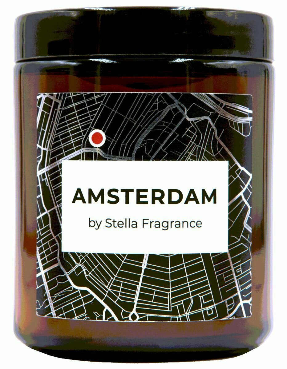 Свеча Stella Fragrance AMSTERDAM, 250 г