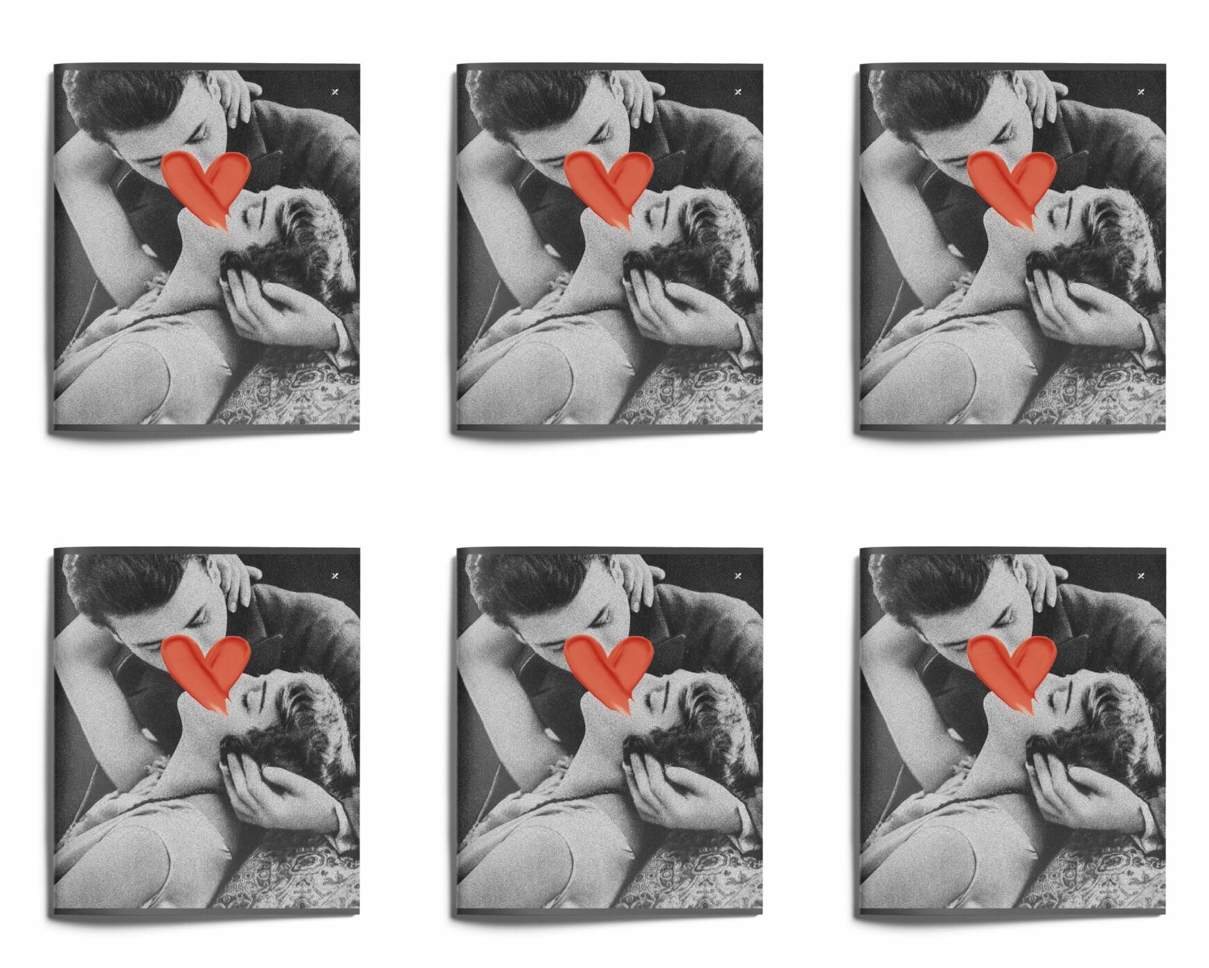 LOREX Тетрадь vintage love, 48 листов, клетка, 6 шт