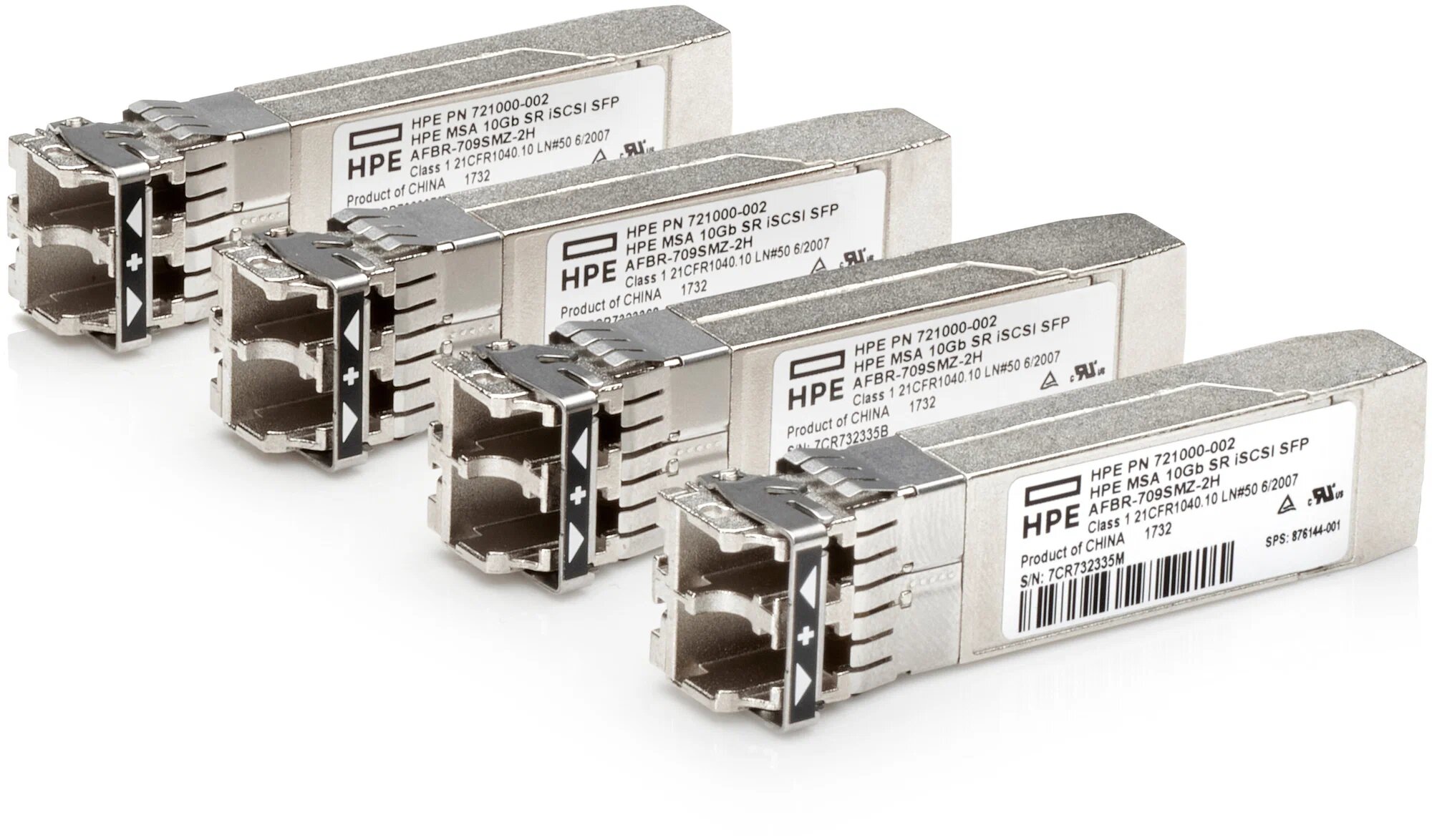 Трансивер HP C8R25B 10Gb FC SW SFP+ 4 шт.