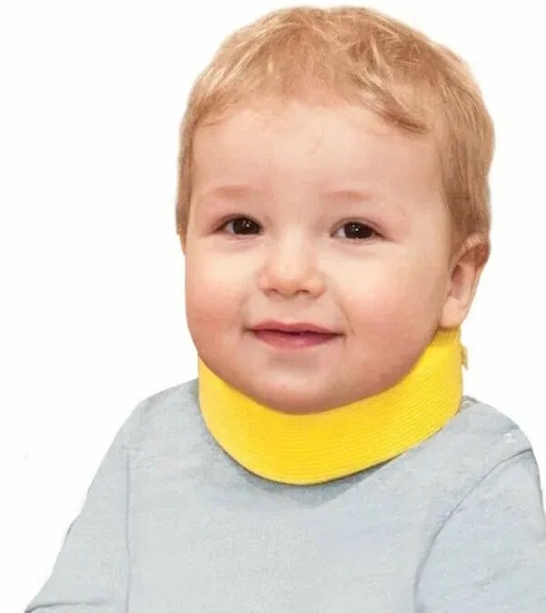 Бандаж для шейного отдела F-300, для новорожденных, №1, цветной