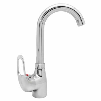 Смеситель для кухни ЦС-СМ 27 короткий излив