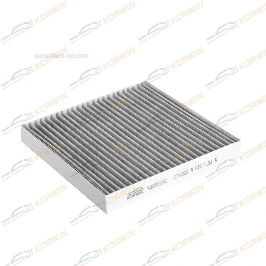 KORWIN KWFD0024C Фильтр салона Mazda 6 (GG/GY/GH)/CX-7 (ER) 07-/FAW Besturn X80