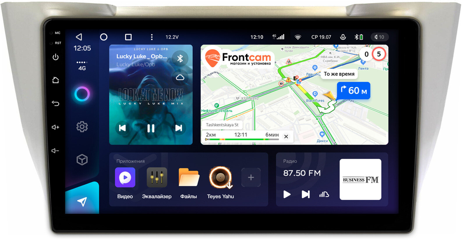 Штатная магнитола Lexus RX 300, RX 330, RX 350, RX 400h 2003-2009 Teyes CC3L 4/64 10" RM-10-496 Android 10 (4G-SIM, DSP, IPS)