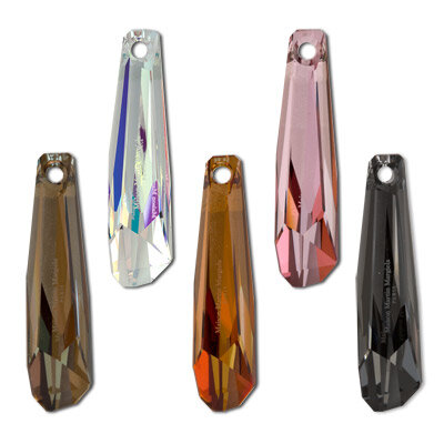 SINI 6016G Подвеска Crystal AB 30 мм кристалл в т. серебро 001 стильная деталь образа