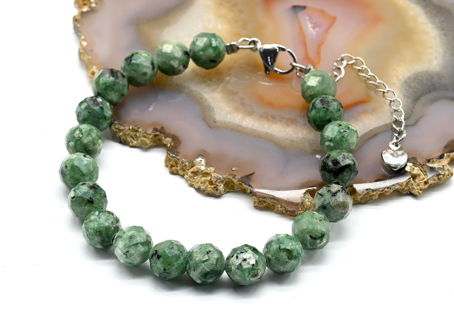 Браслет, кальцит