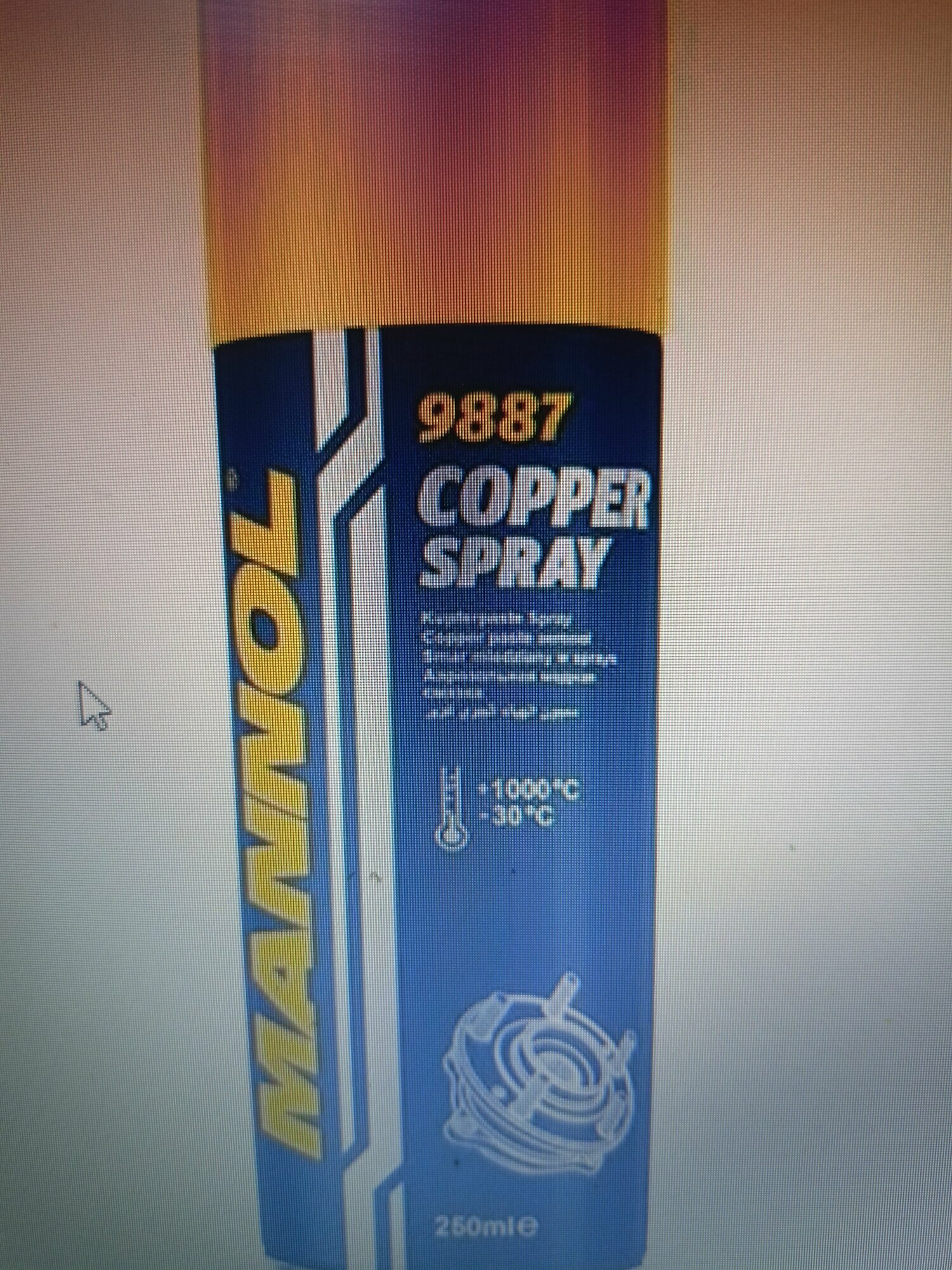 Смазка медная Mannol 50мл высокотемпературная