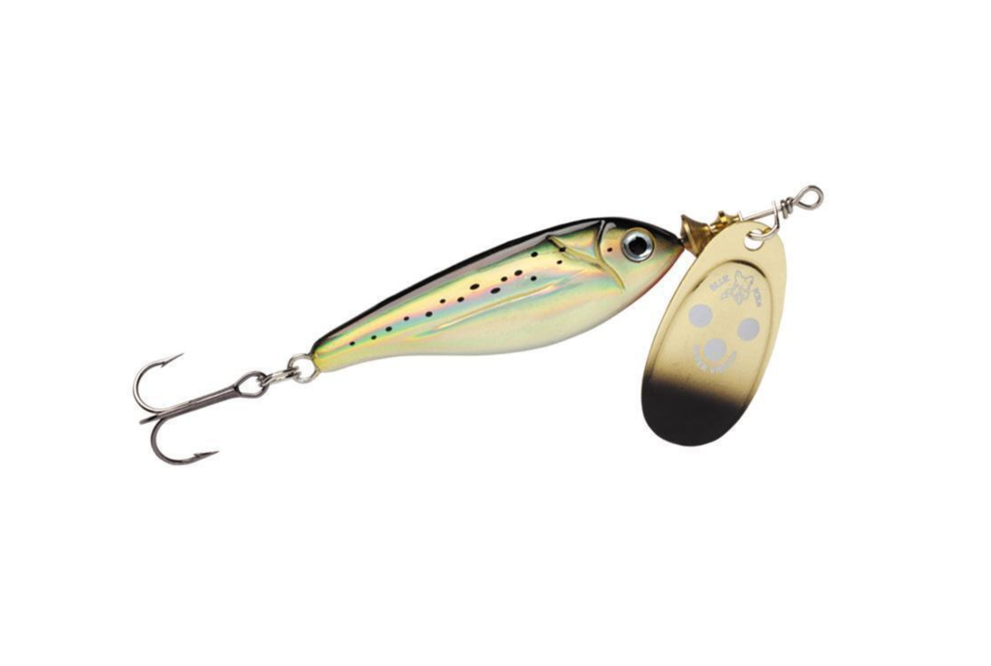 Вращающая блесна из латуни Minnow Super Vibrax 2 (Blue Fox) 3 13г- G, 33mm
