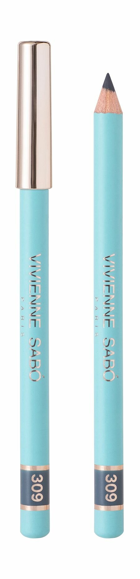 VIVIENNE SABO Карандаш для глаз Liner Flirteur, цвет 309 сине-серый