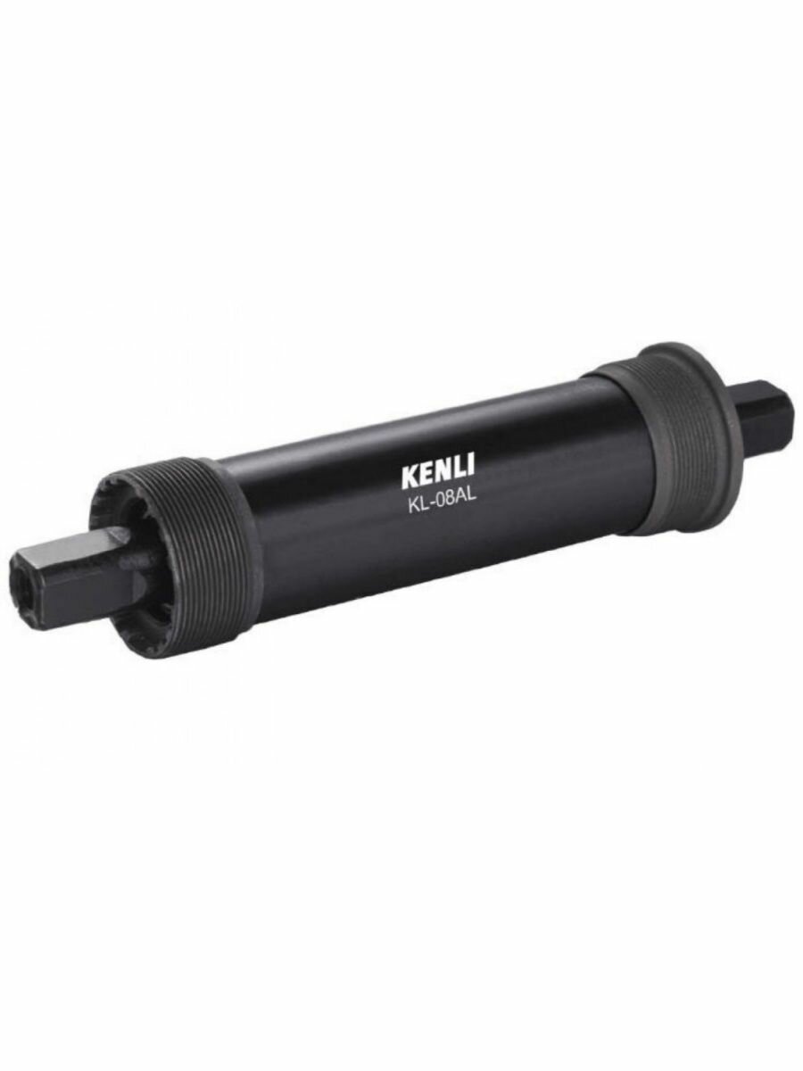Каретка Kenli для Fat Bike резьба BC 1,37"*24T , пром подш, сталь BB-KL-08A-120/160B