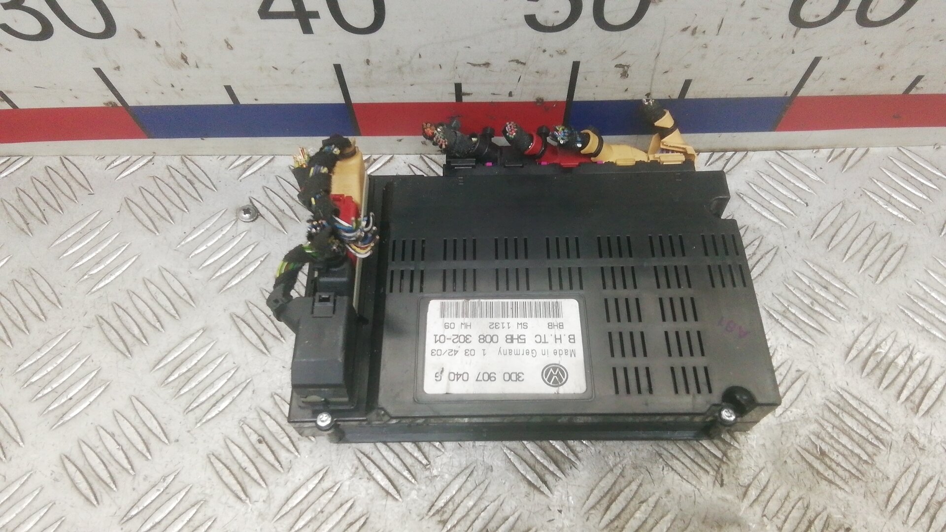 Блок управления VOLKSWAGEN PHAETON 1, Номер 3d0907040g