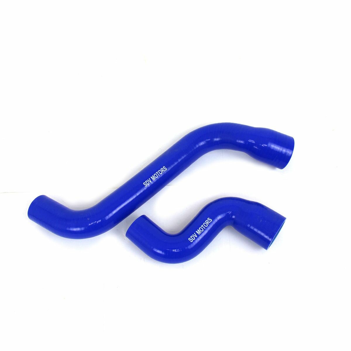 Патрубки радиатора для а/м Газон Next дв. ЯМЗ Евро-4 (к-т 2шт) силикон (синий)