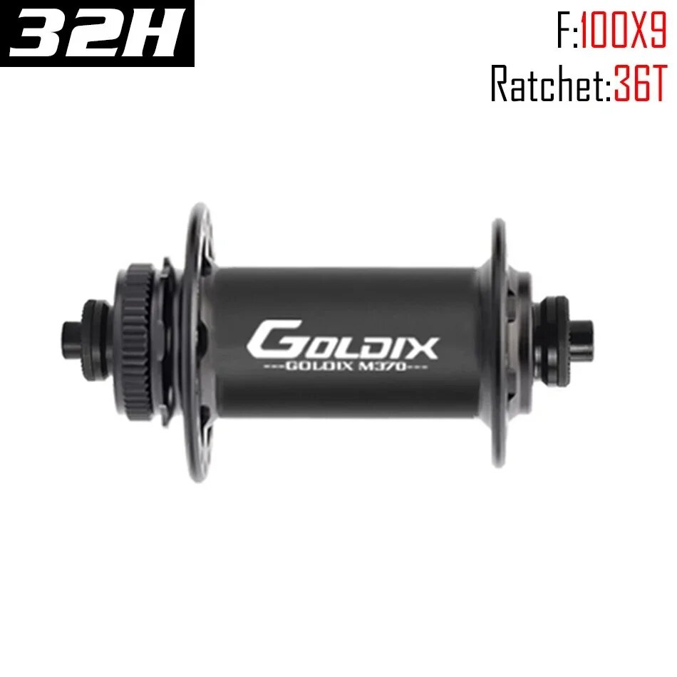 Ступица GOLDIX GDX370 32H 100x9 Ratchet:36T
