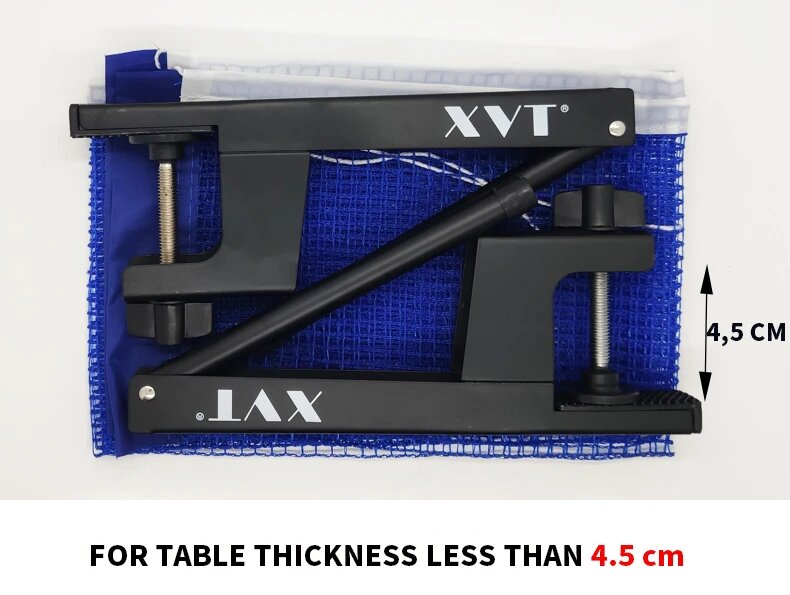 Сетка для настольного тенниса XVT, темно-синий, 4.5CM