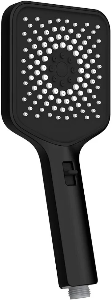 Душевая лейка AQUAme AQM8502B 120 мм, 3 режима, черный
