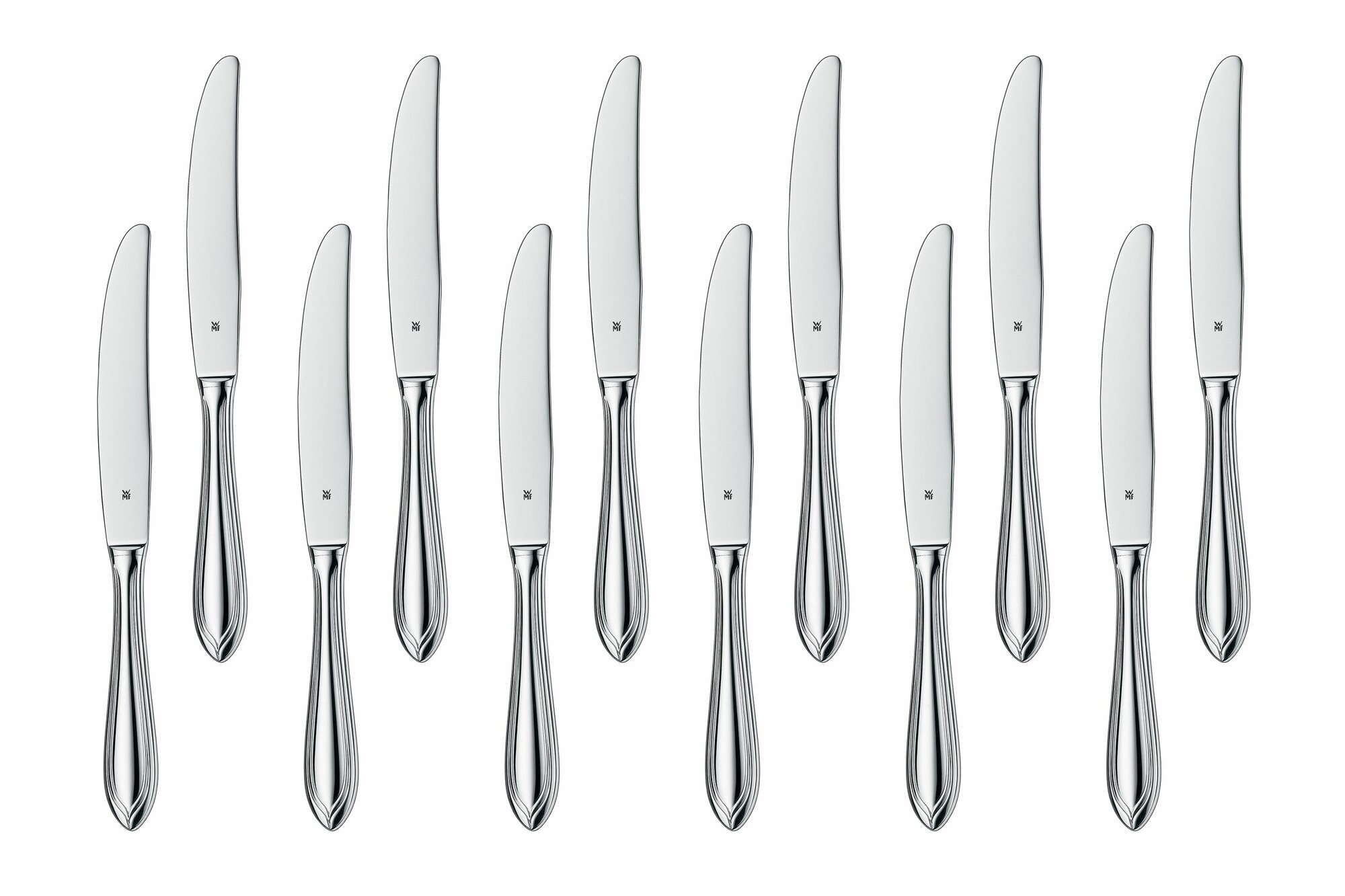 Нож столовый (цельнолитой) WMF Flair, 12 предметов