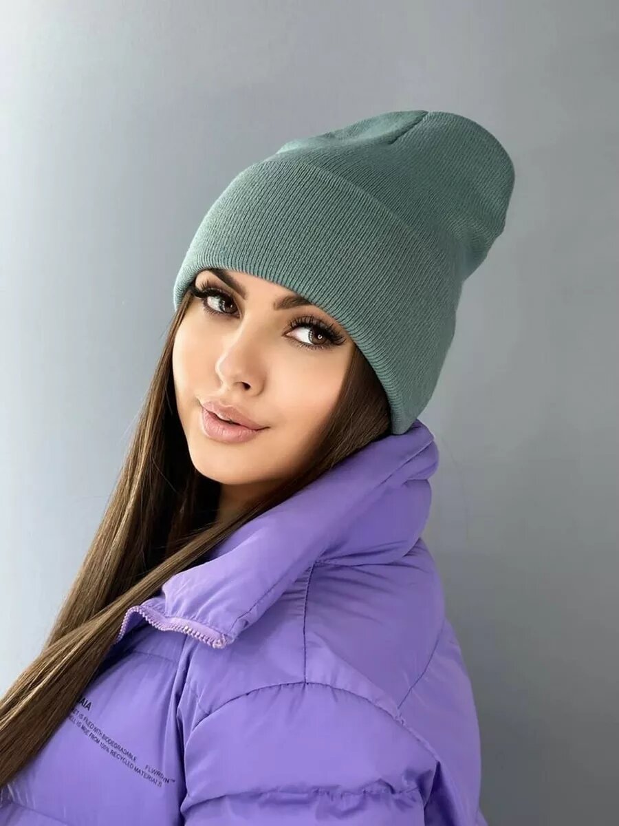 Шапка-бини Осень-зима 2025 для женщин