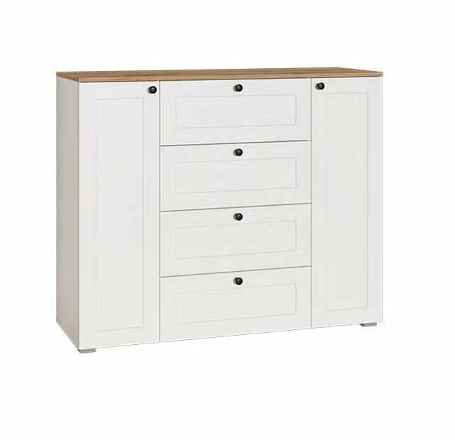 Комод Остин 16.221 Белый 120х42х99 см