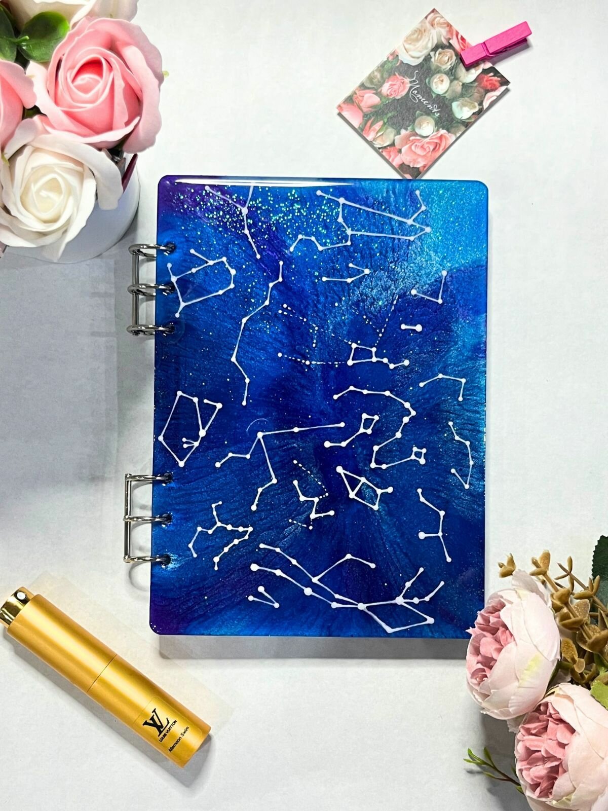 Ежедневник ручной работы Созвездие 80 листов