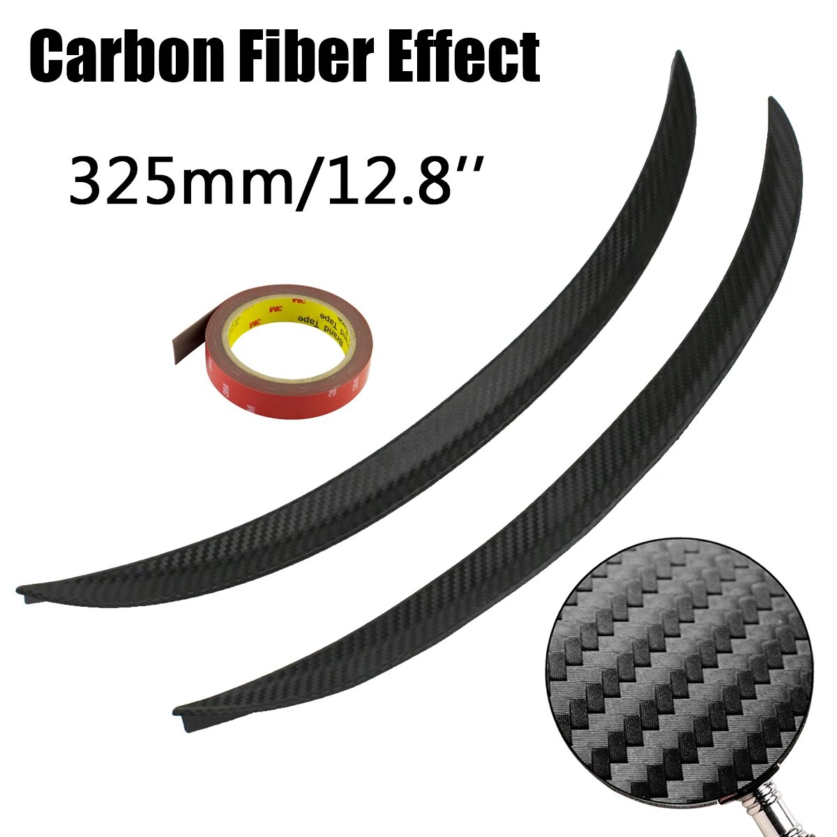 Универсальные автомобильные накладки на крылья из углеродного волокна, брызговики, брызговики, накладки на арочные колеса, полоски для бровей, губ, накладки для автомобиля, грузовика, внедорожника, комплект кузова