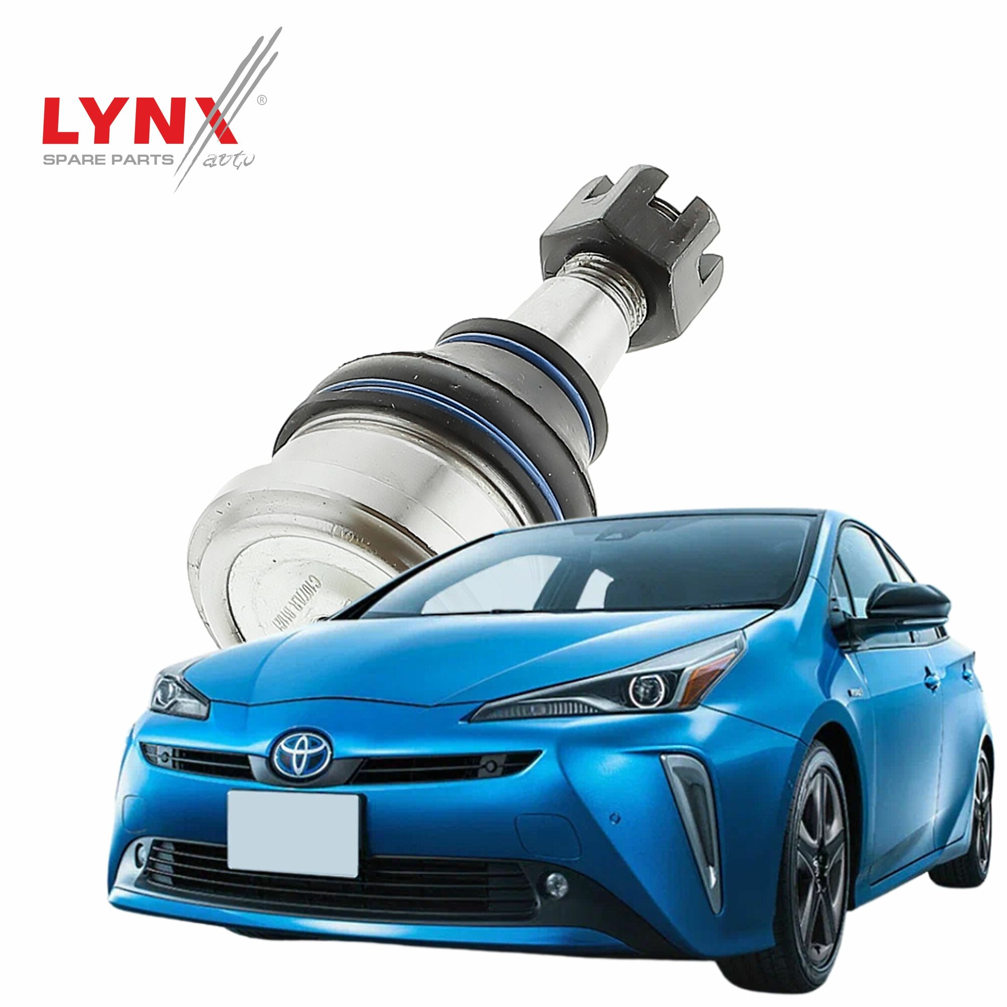 Опора шаровая Toyota Ractis (1) / Тойота Рактис 2005 2006 2007 2008 2009 2010 / правая, нижняя, 1шт, LYNXauto
