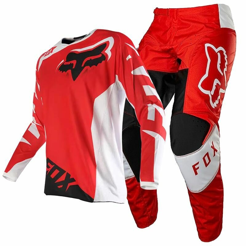 Новый 2023 гоночный костюм FOX 180 мотокросс Джерси и штаны MX ATV Dirt Bike Gear Set мотоциклетная одежда mtb enduro