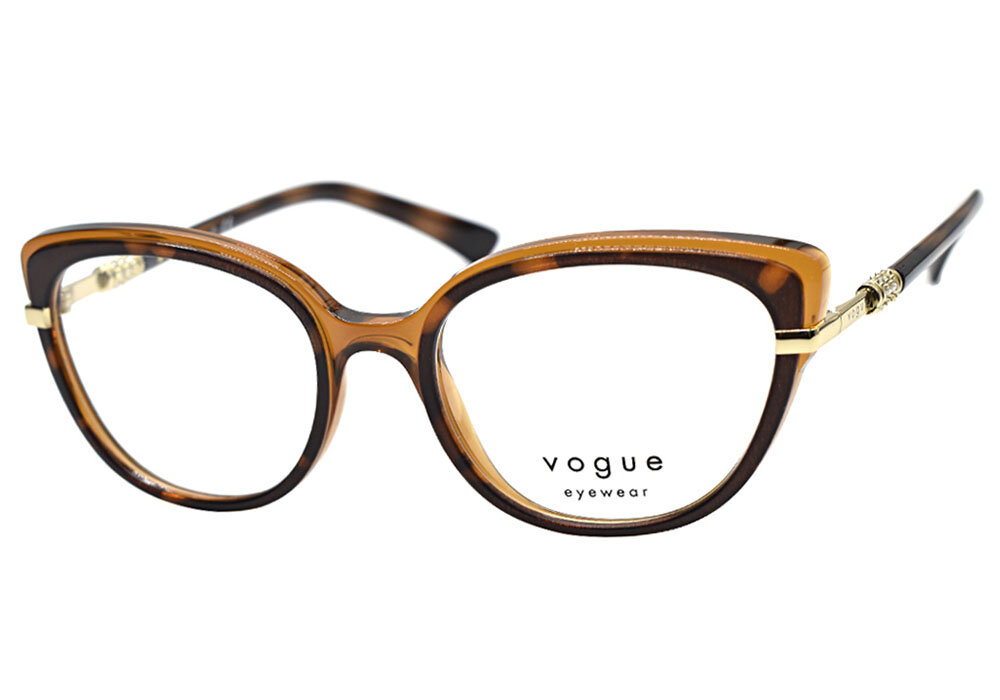 Оправа для очков Vogue VO 5383B пол Женский форма оправы Кошачий глаз цвет оправы Коричневый