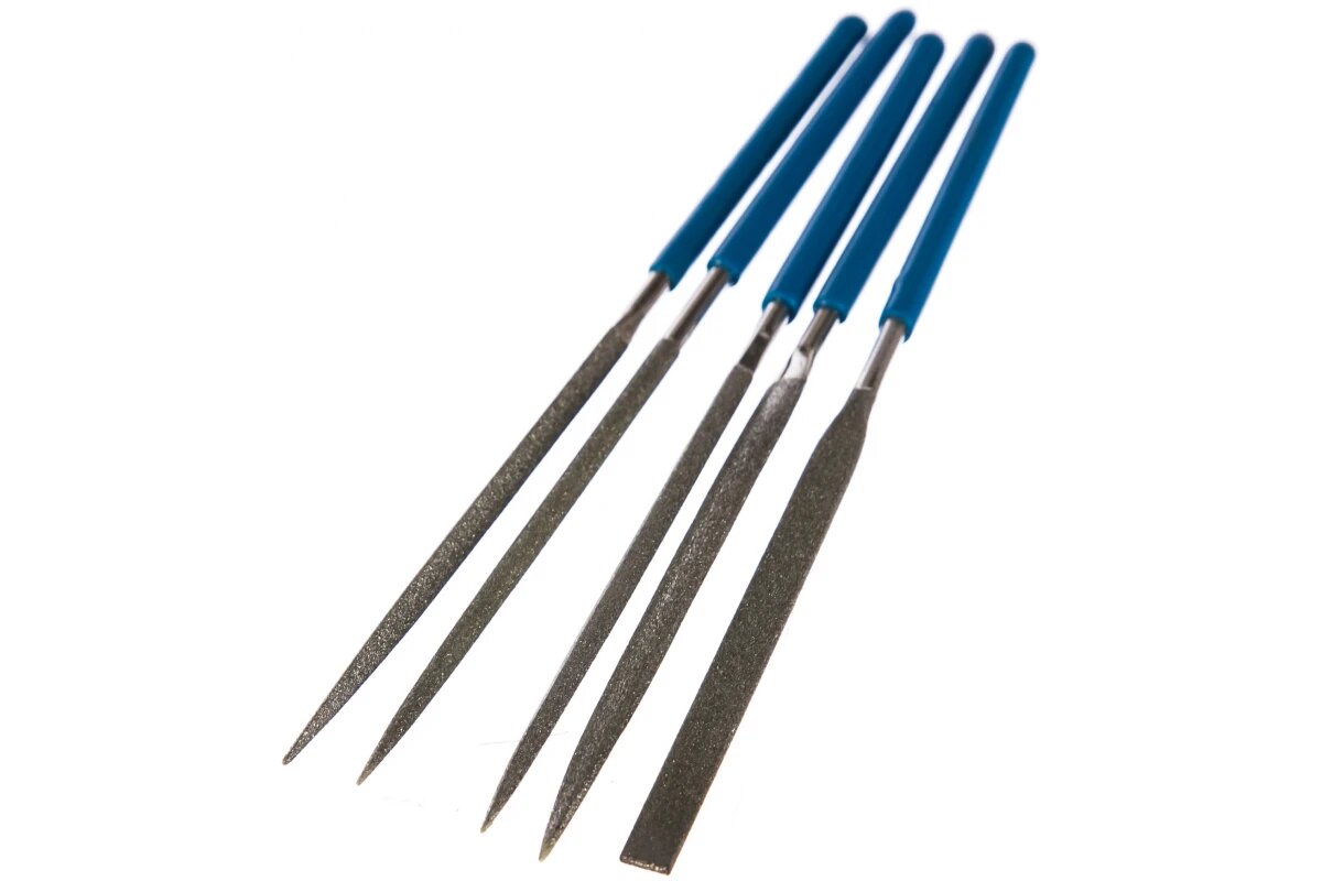 Набор надфилей Зубр 33388-140-H5 140 мм, 5 предметов, алмазное напыление