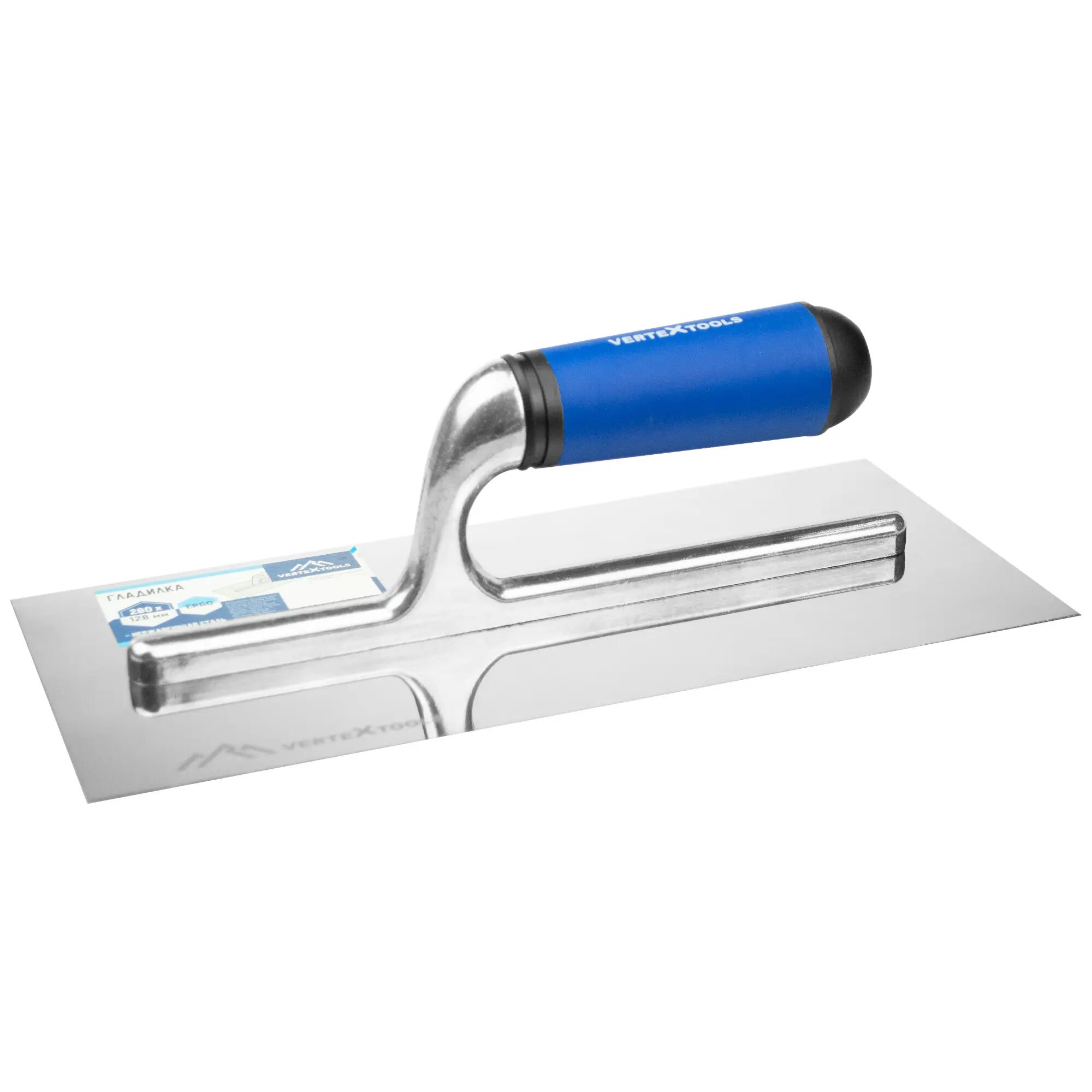 Гладилка сталь Vertextools 16-280-128 280x128 мм