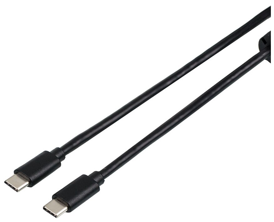 Кабель Type-C (m) <=> Type-C(m), 1.8 m, черный AT2118 Кабель Type-C (m) <=> Type-C(m), 1.8 m, черный