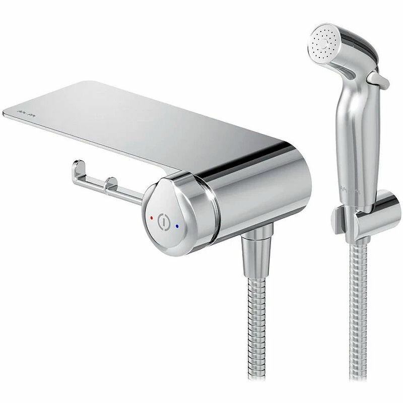 Гигиенический душ AM.PM X-Joy F0H85A800 cо смесителем для душа с держателем туалетной бумаги